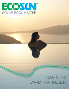 ecosun brochure | Solar Pool Heaters by Aquatherm Industries, Inc.